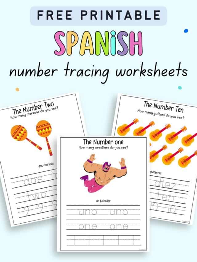 Free Printable Spanish Alphabet Tracing Worksheets - The Artisan Life