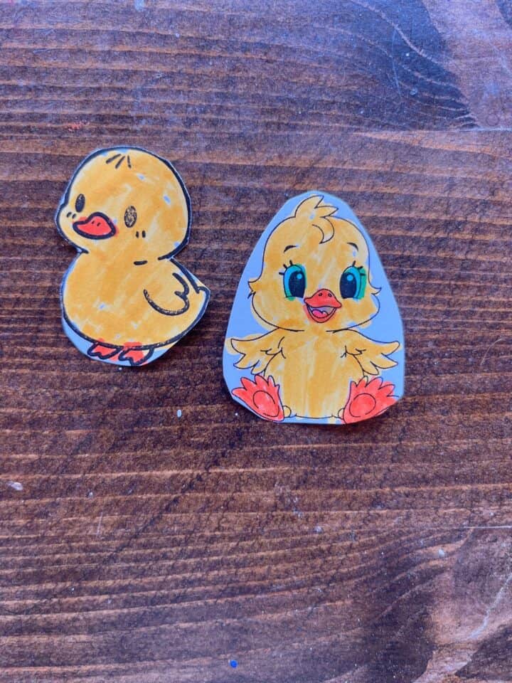 Free Printable Easter Finger Puppets - The Artisan Life