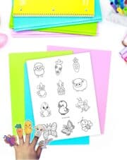 Free Printable Easter Finger Puppets - The Artisan Life