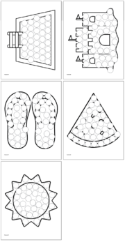 Summer Do a Dot Marker Free Printables - The Artisan Life