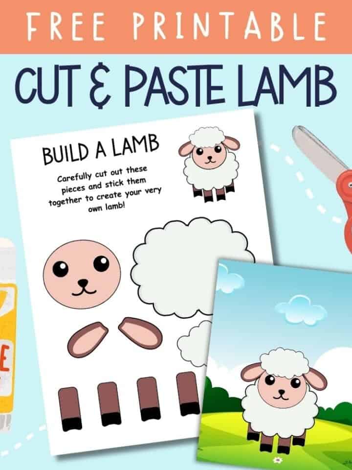 Free Printable Easter Handprint Art Printables - The Artisan Life