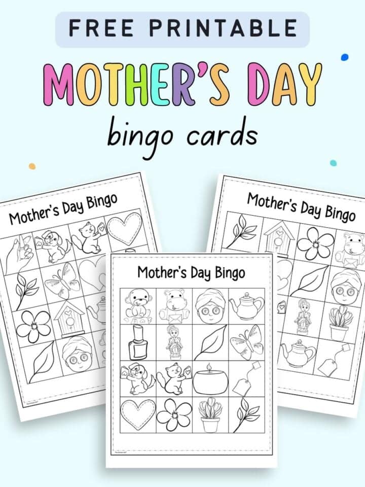 Mother's Day Coloring Pages for Kids - The Artisan Life