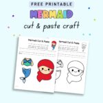 Free Printable Build a Mermaid Craft - The Artisan Life