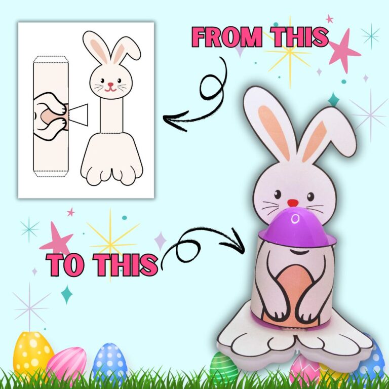 Free Printable Easter Egg Holder Templates - The Artisan Life