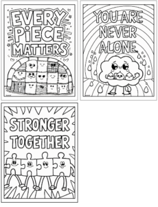 Free Printable Kindness Coloring Pages - The Artisan Life