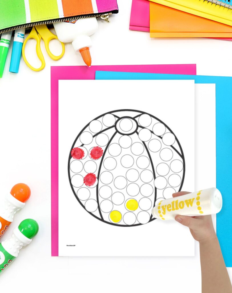 Summer Do a Dot Marker Free Printables - The Artisan Life