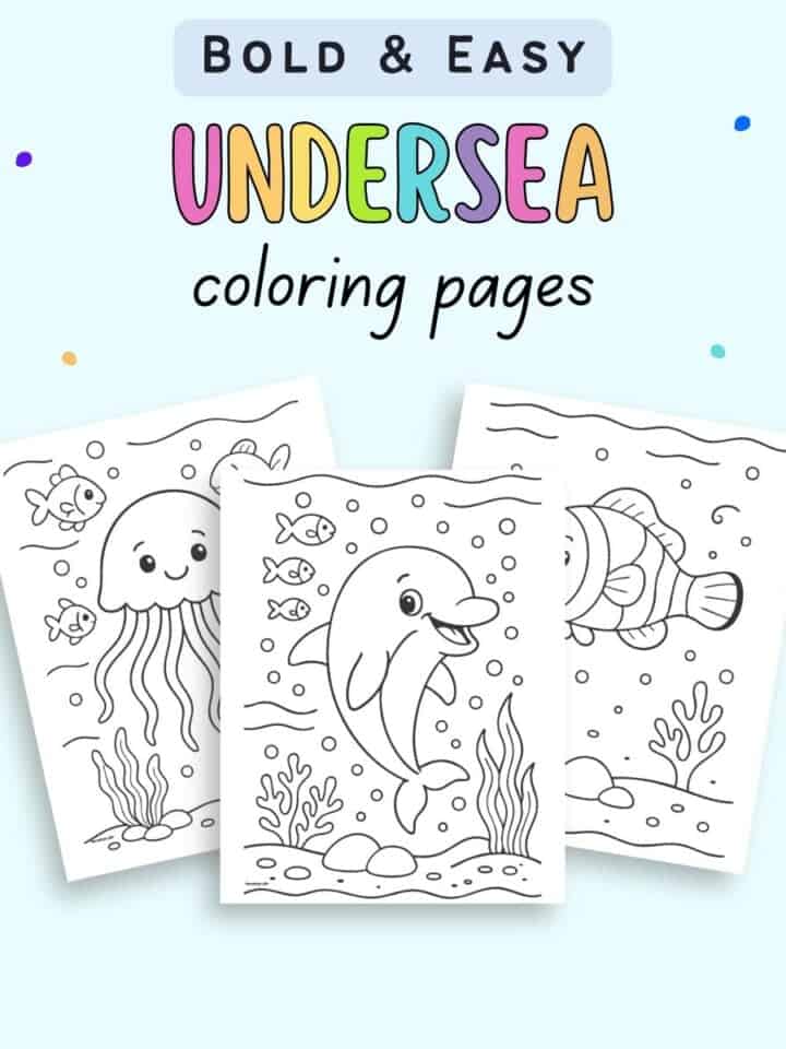 Free Printable Shapes Dot Marker Coloring Pages - The Artisan Life