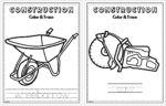 Free Printable Construction Coloring Pages - The Artisan Life