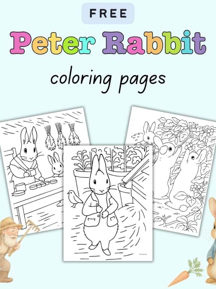 Free Printable Five Senses Coloring Page - The Artisan Life