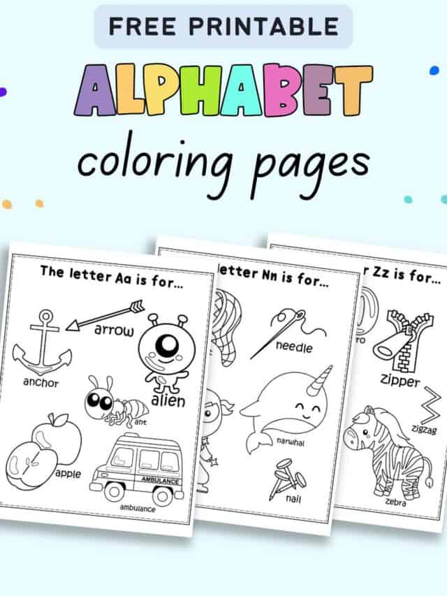 Free Printable Letter D Alphabet Dot Marker Pages - The Artisan Life