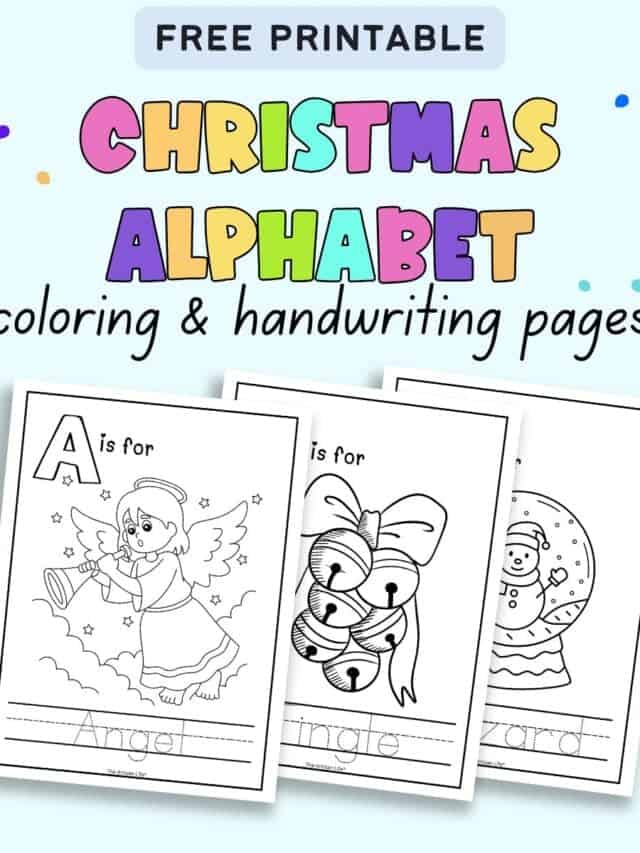 Free Printable Alphabet Handprint Crafts - The Artisan Life
