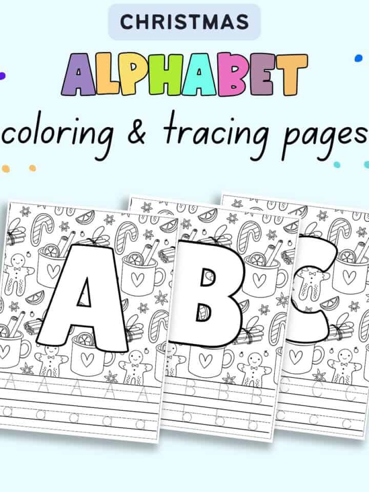 Free Printable Christmas Color by Number Worksheets - The Artisan Life