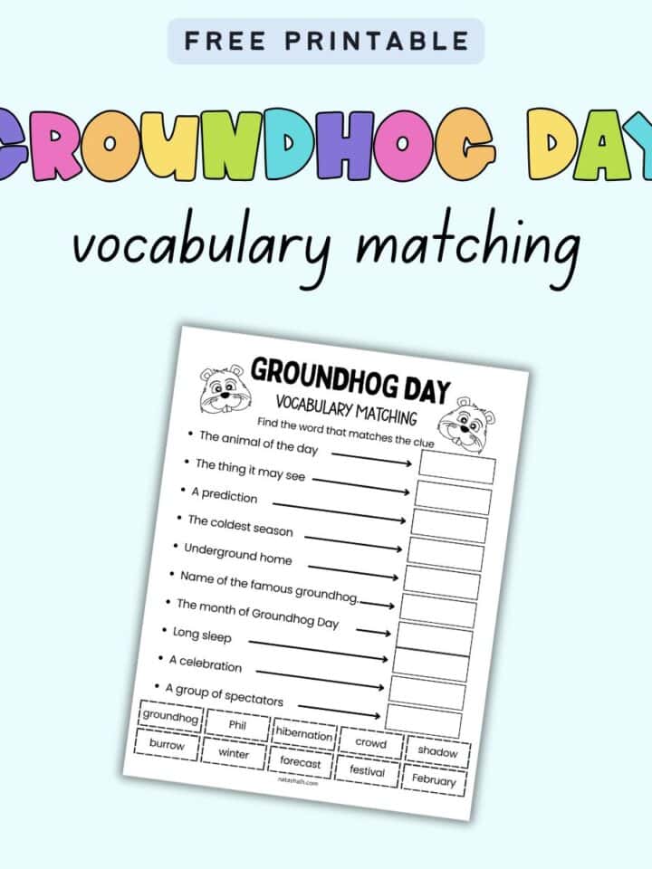 Free Printable Groundhog Day Crown Craft - The Artisan Life