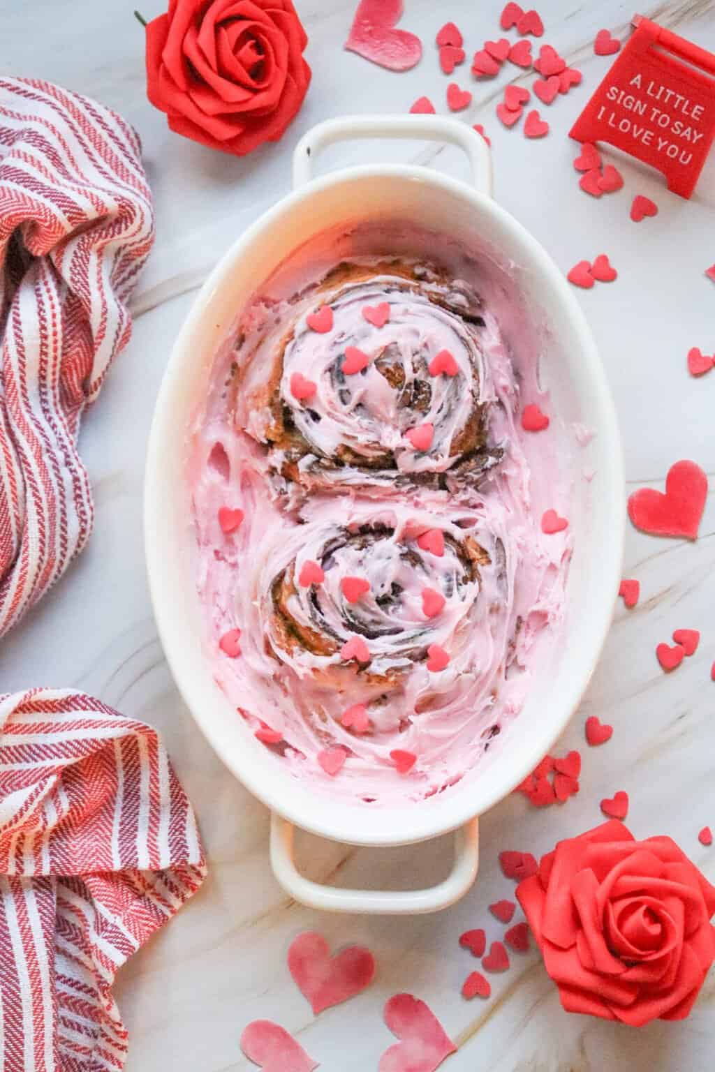 Small Batch Cinnamon Rolls for Two - The Artisan Life