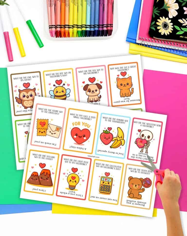 Free Printable Valentine's Day Joke Cards - The Artisan Life