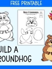 Free Printable Groundhog Day Crown Craft - The Artisan Life