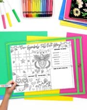 Free Printable Presidents Day Activity Placemats - The Artisan Life