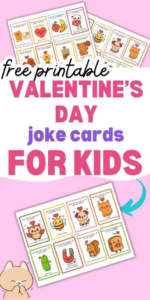 Free Printable Valentine's Day Joke Cards - The Artisan Life