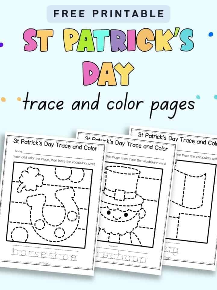 Free Printable St. Patrick's Day Color by Number - The Artisan Life