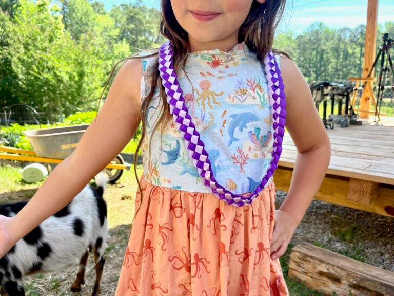 Easy Kindergarten Graduation Lei Tutorial - The Artisan Life