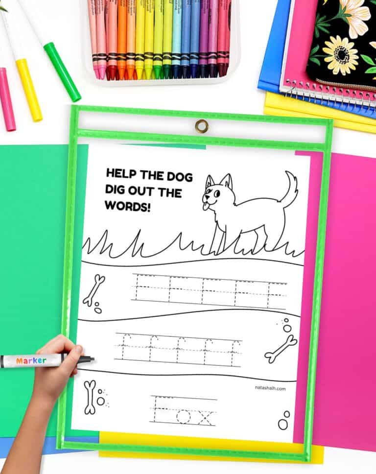 Free Printable Animal Alphabet Handwriting Practice Pages - The Artisan ...